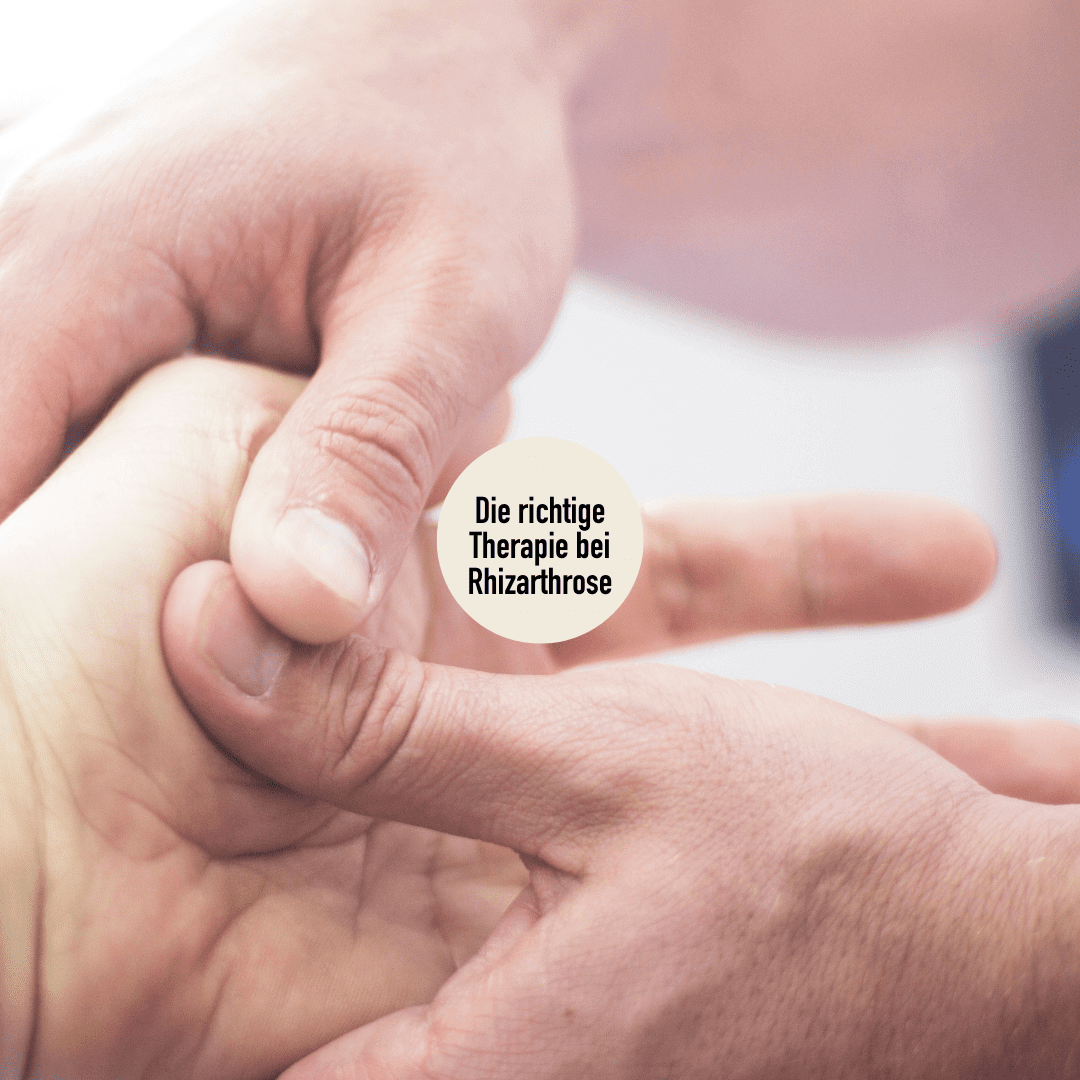 Die richtige Therapie bei Rhizarthrose - Physiotherapie Potsdam